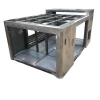 China Custom Steel Welded Frame 1000mm x 2100mm Heavy Duty Steel Structure for House Construction for sale