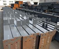 China Custom Steel Fixing Brackets Heavy Duty Laser Cutting Welding SECC Stainless Steel 400mm for sale