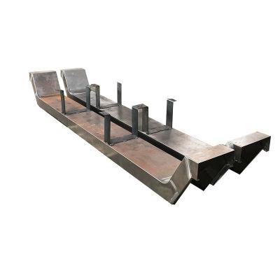 China Custom Steel Fixing Brackets Heavy Duty Laser Cutting Welding SECC Stainless Steel 400mm for sale