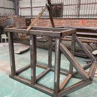 China Q355B 650mm Custom Steel Welding Large Structural Steel Building Frame Components for sale