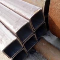 China 200mm Mild Steel Black Rectangular Steel Tube Q345 Hollow Section Rectangular Pipe for sale