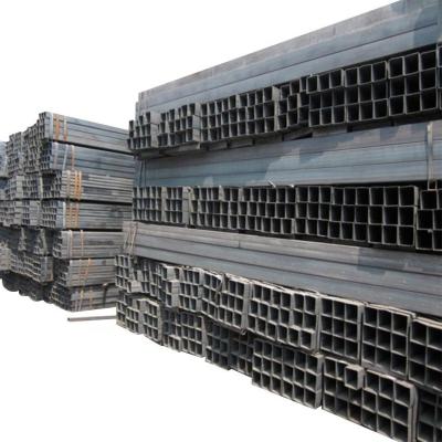 China Galvanized Square Steel Pipe 40mm Q195 Mild Steel Tube for Building Construction for sale