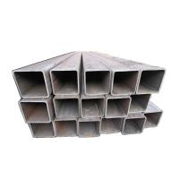 China Pre Galvanized Square Rectangular Steel Pipe 1000mm Hollow Metal Tube for Structural Use for sale