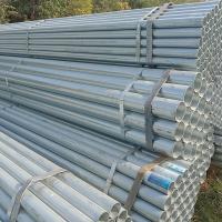 China 16Mn Q215 Hot Dip Galvanized Steel Pipe GI 100mm Round Steel Tube for Construction for sale