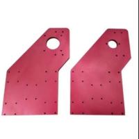 China Custom Laser Cut Carbon Steel Plate 700mm Galvanized Sheet Metal Fabrication Service for sale