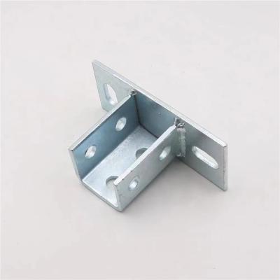 China OEM Galvanized Steel Fabrication Laser Cut Welded Parts Custom Sheet Metal Bending 2mm for sale