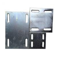 China Galvanized Carbon Steel Laser Cut Plate 50mm x 260mm x 18mm Hot Dip Galvanized for sale