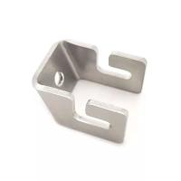 China Custom Laser Cut Metal Angle Brackets 6mm Anodized CNC Carbon Steel Sheet for sale