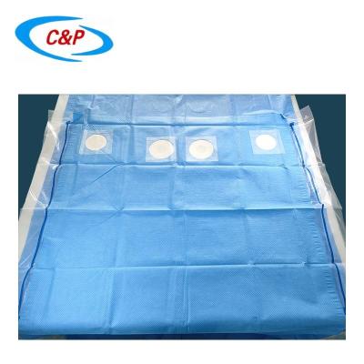 China Disposable Angiography Drape Sheets ISO Certified 243x370cm for sale