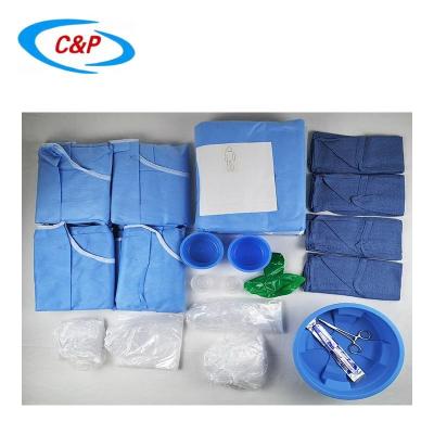 China EO Sterilized Angiography Disposable Patient Drapes Angio Pack custom for sale