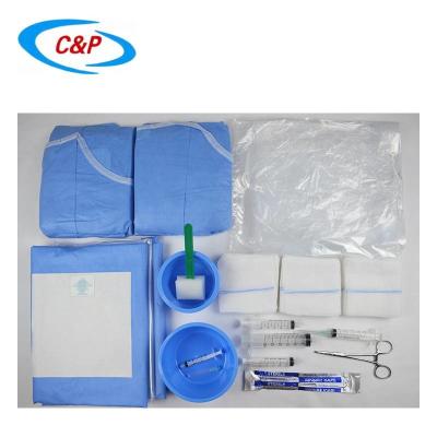China Nonwoven Disposable Surgical Angiography Drape Pack For Hospital Operation for sale