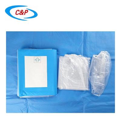 China CE Certified Sterile Surgical Angiography Drape Pack Waterproof Customized for sale