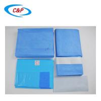 China Surgical Orthopedic Drape Pack Fenestrated Towel Spunlace Nonwoven for sale
