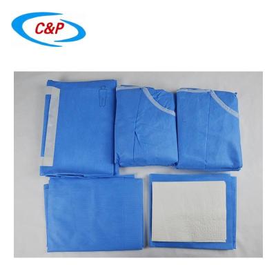 China Non Woven lithotomy Cystoscopy Pack Drape EO Sterilized for sale