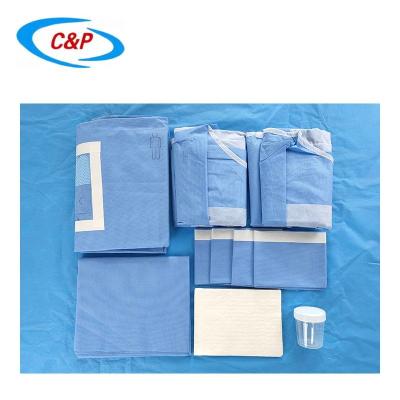China EO Sterilized Lithotomy Disposable Surgical Pack Drape Set Nonwoven Fabric ODM for sale