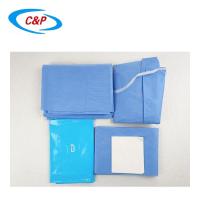 China Nonwoven Lithotomy Disposable Surgical Pack Incise Drape With Individual Packaging for sale