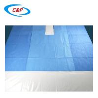 China Customized Sterile Split Cardiovascular Drape Sheet Non Woven Fabric for sale