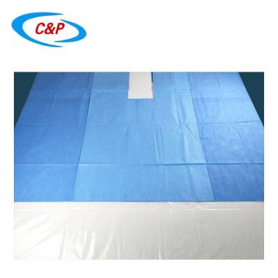 China Customized Sterile Split Cardiovascular Drape Sheet Non Woven Fabric for sale