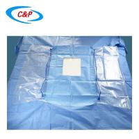 China Customized Disposable Laparoscopy Drapes Fenestrated Surgical Drape for sale