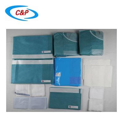 China Customized Universal General Drapes Green Surgical Drapes Pack for sale