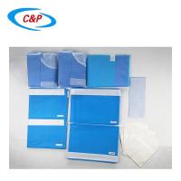 China Nonwoven Reinforced Split General Surgery Drape Pack Barrier For Hospital Clinic for sale