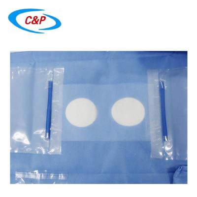 China Disposable Sterile Ophthalmology Drapes With Pouch For Eye Surgery for sale