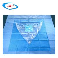 China Nonwoven Surgical Ortho Knee Arthroscopy Drape U Shape With Pouch for sale