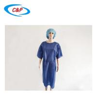 China Blue Hospital Nonwoven Medical Gown For Isolation Bulkbuy for sale