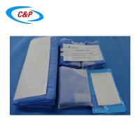 China Casarean Medical Drape Kit with Umbilical Cord Clamp And Bulb Syringe  For Medical Consumables for sale