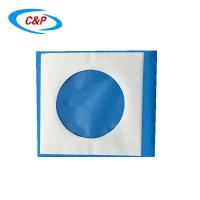 China Disposable Surgical Nonwoven Fenestrated Drape With Adhesive Around The Hole for sale