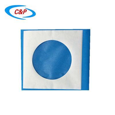China Disposable Surgical Nonwoven Fenestrated Drape With Adhesive Around The Hole for sale