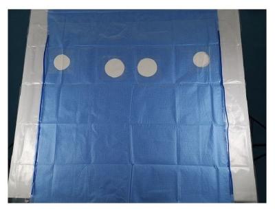 China Hospitals And Clinics Femoral Radial Angiography Drape Pack Sterilized By EO for sale