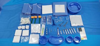 China EN13795 Certified Angiography Drape Pack With Anti-Microbial And Reinforced Polyethylene for sale