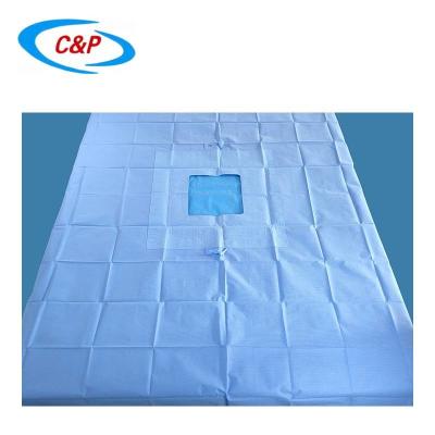 China Sterile OEM Blue Laparotomy Surgical Drape With CE ISO13485 for sale