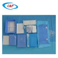 China Soft Disposable Baby Delivery Kit Nonwoven Blue OB Delivery Pack For Surgery for sale