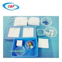 China Blue Disposable Angiography Drape Set Pack for Medical Procedures for sale