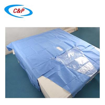China Customized Sterile Surgical Lithotomy Drape with Fluid Collection Pouch for sale