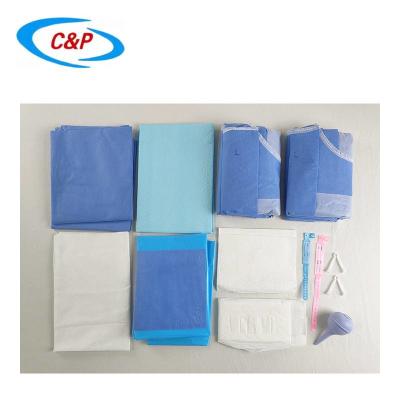China Hospital Use Sterile Disposable Nonwoven Maternity Delivery Pack Obstetric Operation Kit for sale