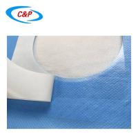 China Waterproof Sterile Disposable Nonwoven Surgical Hole Drape Hospital Surgical Operation Drape for sale