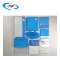 China Reinforced Waterproof Disposable Nonwoven Sterile Cardiac Surgical Pack Heart Operation Drape Kit for sale