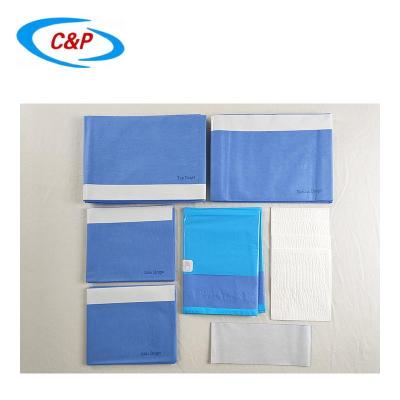 China Sterile Disposable Nonwoven General Surgical Universal Pack Absorbent Disposable Drape Kit For Hospital Surgery Room for sale