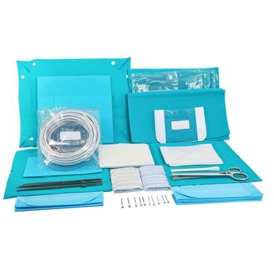 China Hospital And Clinic Disposable Surgical Pack Sterile Surgical Kit Complete Set For Medical Procedures for sale