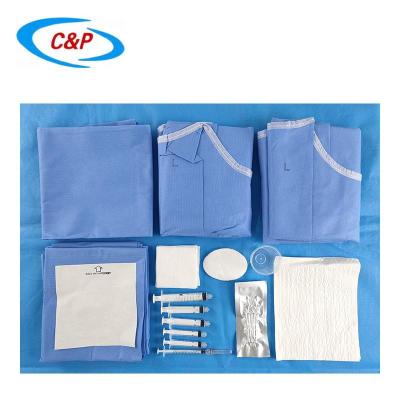 China CE ISO13485 Certified Disposable Surgical Pack Ophthalmic Surgical Drape for Cataract Operation for sale