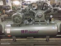 China 150kg Air Tank 10HP JAGUAR 47.7 CFM 7.5KW Air Cooled Piston Air Compressor for Mining for sale