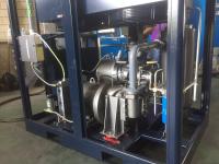 China 50HP Two Stages Flexible Adjustable Large Discharge Screw Air Compressors for sale