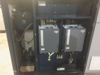 China Lubricated 75HP Water-Cooling Screw Compressor for Safe and Silent Refrigeration for sale