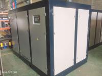 China Screw Air Compressor Stationary Configuration 175HP JAGUAR Energy Saving Large Discharge for sale