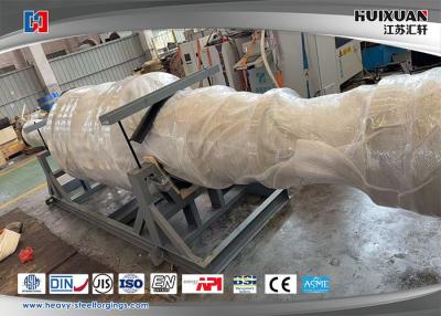 China Steam Turbine Rotor Forging Using Alloy Steel Materials with Melting Process EF LF VD and Machining from Rough to Finish for sale