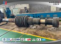 China Steam Turbine Rotor Forging Using Alloy Steel Materials with Melting Process EF LF VD and Machining from Rough to Finish for sale