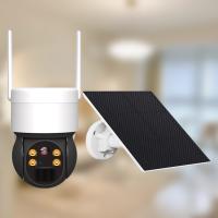 China WiFi Solar Home Security Camera Systems 2K 4MP Smart Siren PTZ PIR Alarm for sale